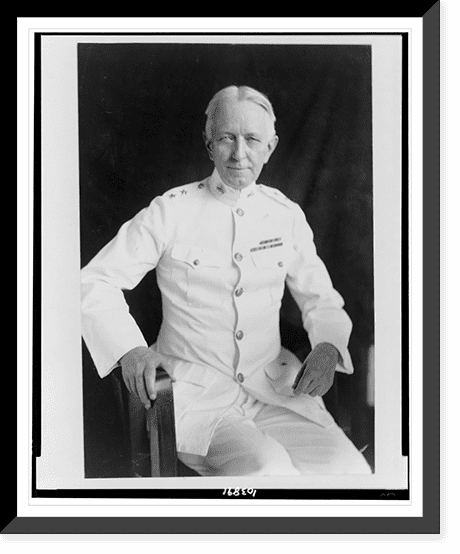 Historic Framed Print, New commandant United States Marine Corps, 17-7/ ...