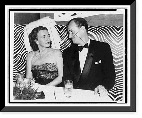 Historic Framed Print, [Newlyweds Mr. and Mrs. Thomas Shevlin gazing at ...