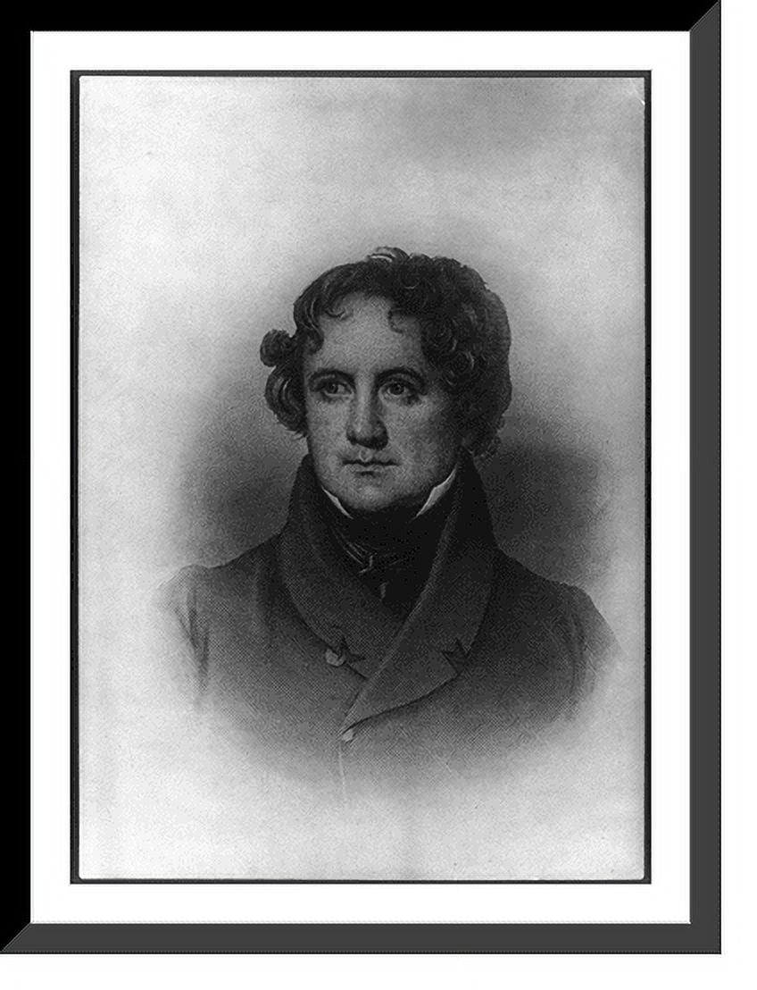 Historic Framed Print, [Nicholas Biddle, 1786-1844, head-and-shoulders ...