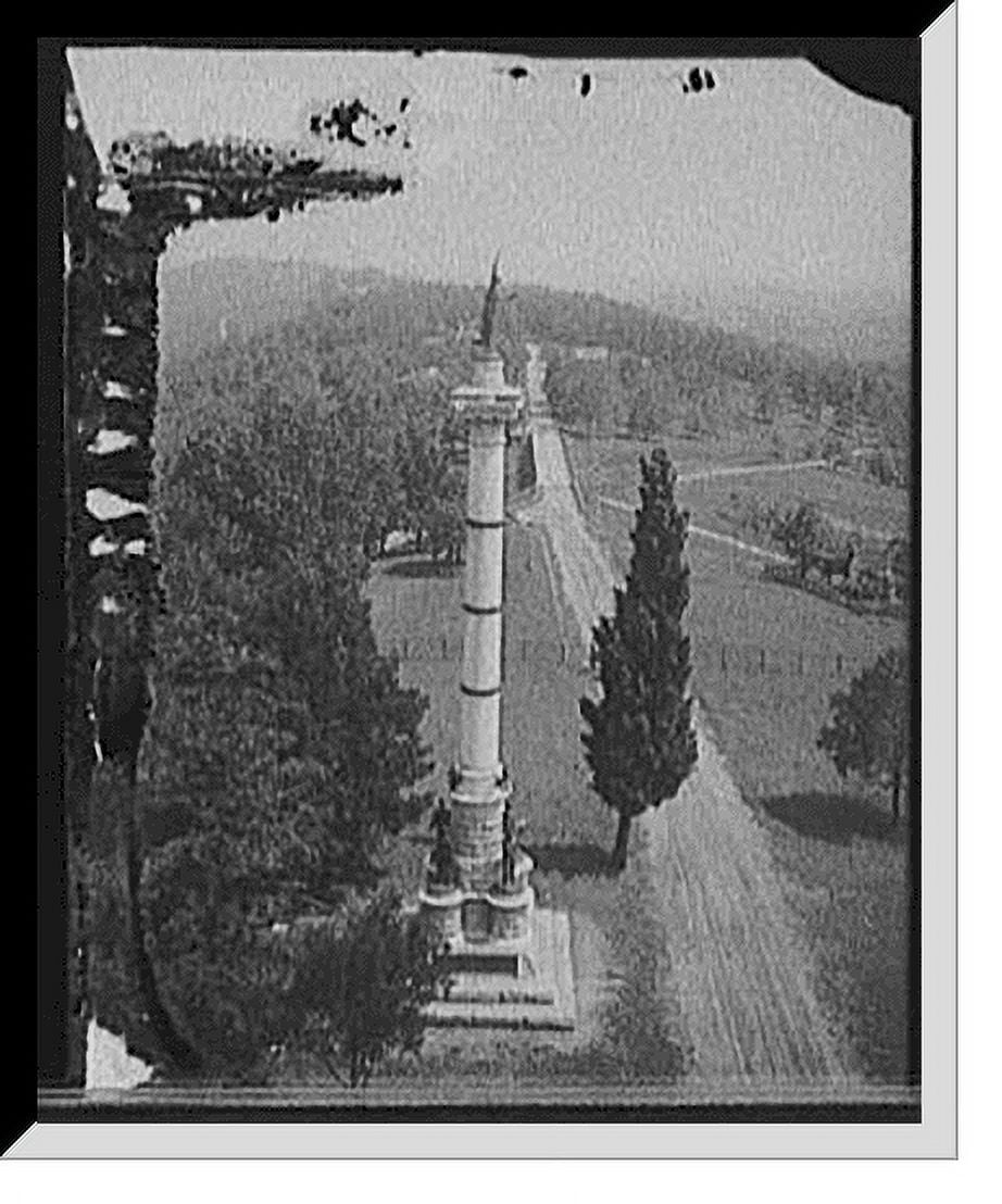 Historic Framed Print, [North from Gen. Bragg's headquarters ...