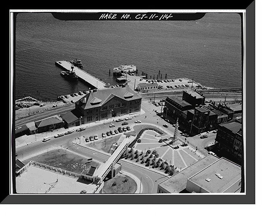 Historic Framed Print, Northeast Railroad Corridor, Amtrak Route ...