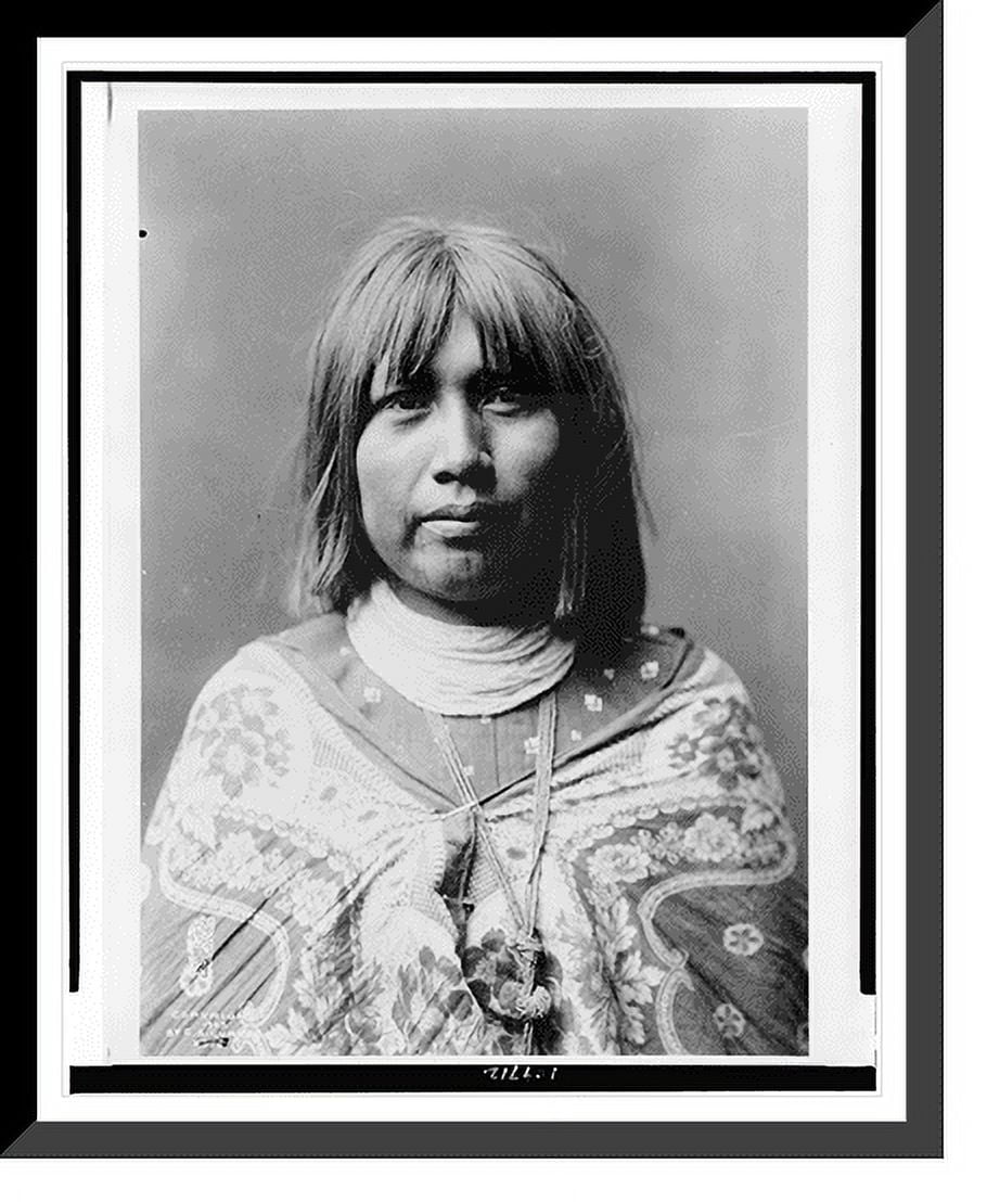 Historic Framed Print, [O Che Che, Mohave Indian woman, head-and ... Historic Framed Print, [O Che Che, Mohave Indian woman, head-and ...