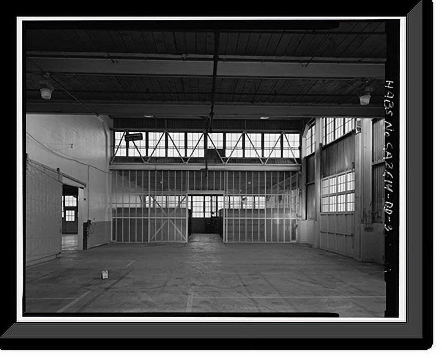Historic Framed Print, Oakland Naval Supply Center, Heavy Materials ...