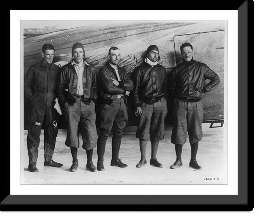 Historic Framed Print, [Official air force photographs of Ira Eaker and ...