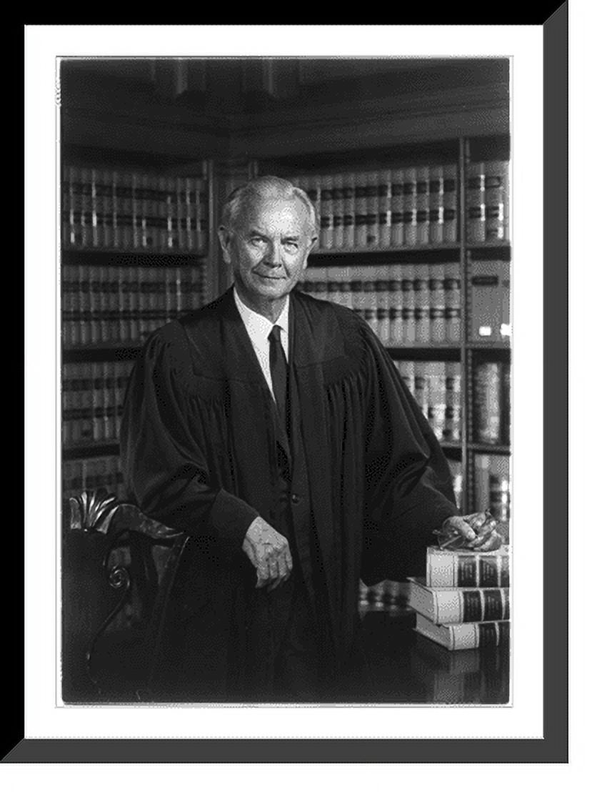 Historic Framed Print, [Official portraits of the 1976 U.S. Supreme ...