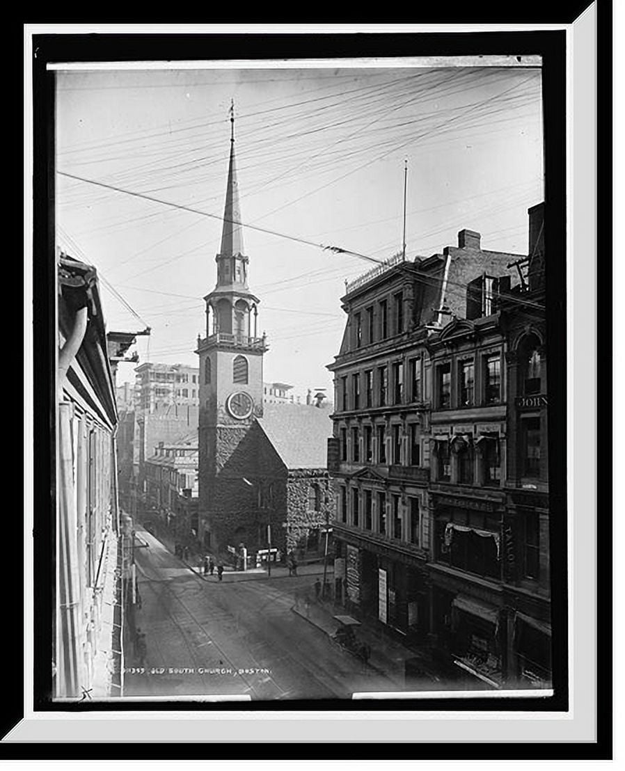 Historic Framed Print, Old South Church [Old South Meeting House ...
