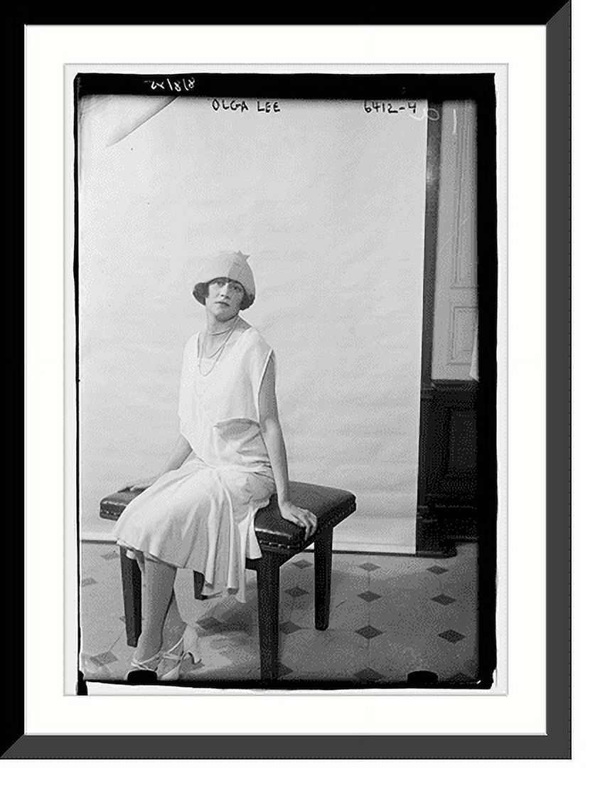 Historic Framed Print, Olga Lee, 17-7/8" x 21-7/8" - Walmart.com