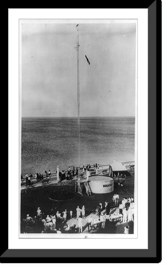 Historic Framed Print, One way to make a living - Bee Kyle making her ...