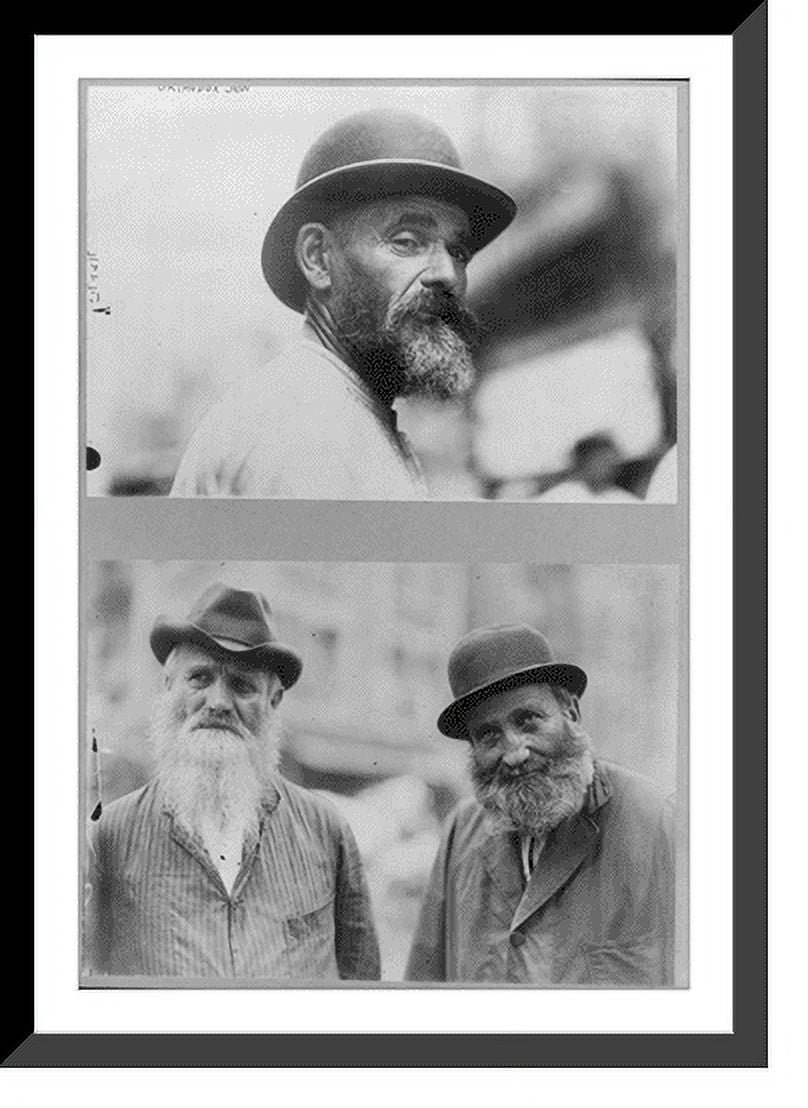 Historic Framed Print, Orthodox Jews, New York City, 17-7/8" x 21-7/8 ...