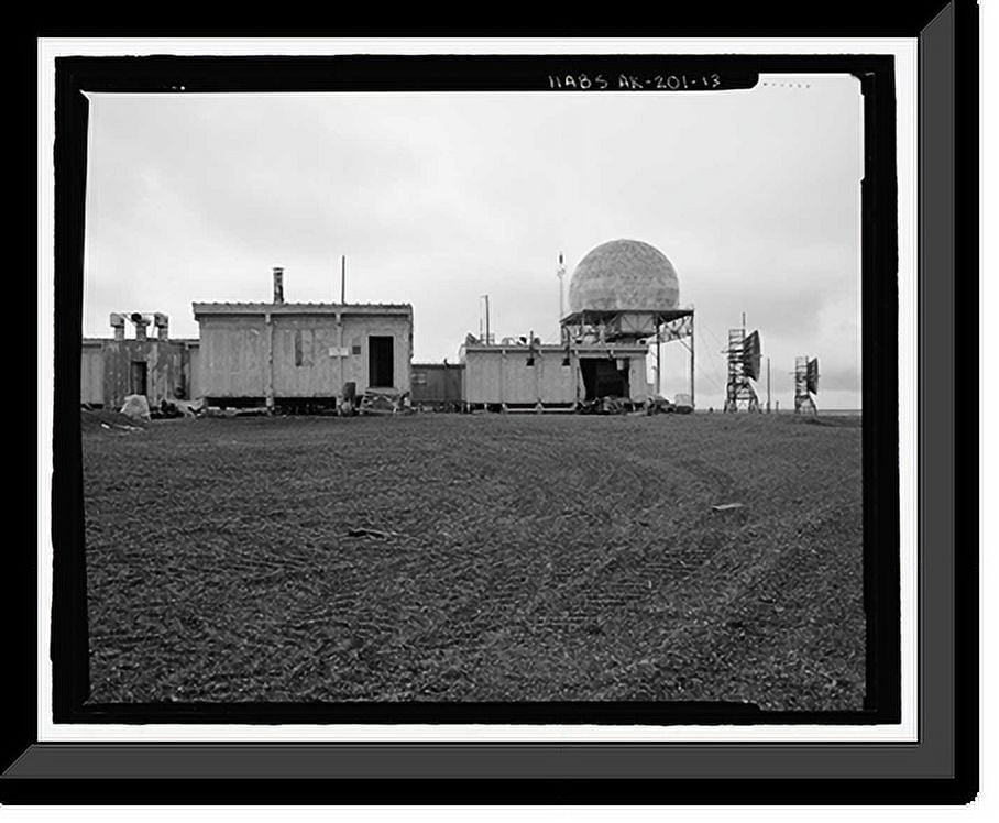 Historic Framed Print, POW-3 Distant Early Warning Line Station, Bullen ...