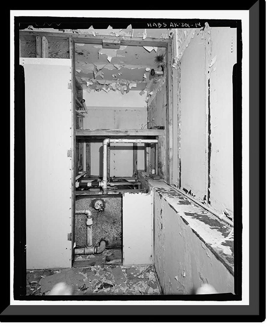 Historic Framed Print, POW-3 Distant Early Warning Line Station, Bullen ...