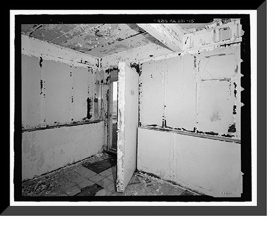 Historic Framed Print, POW-3 Distant Early Warning Line Station, Bullen ...