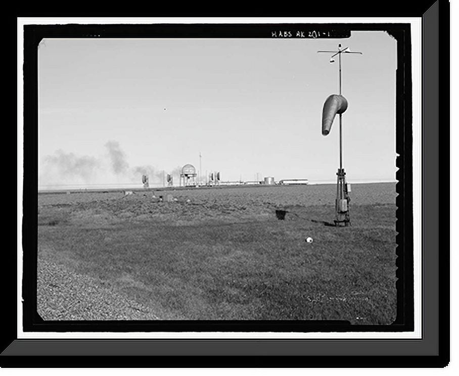 Historic Framed Print, POW-3 Distant Early Warning Line Station, Bullen ...