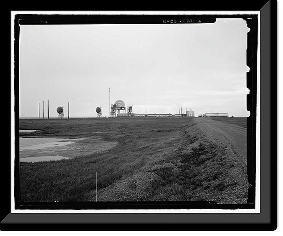 Historic Framed Print, POW-3 Distant Early Warning Line Station, Bullen ...