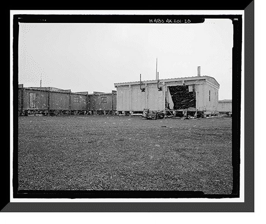 Historic Framed Print, POW-3 Distant Early Warning Line Station, Bullen ...