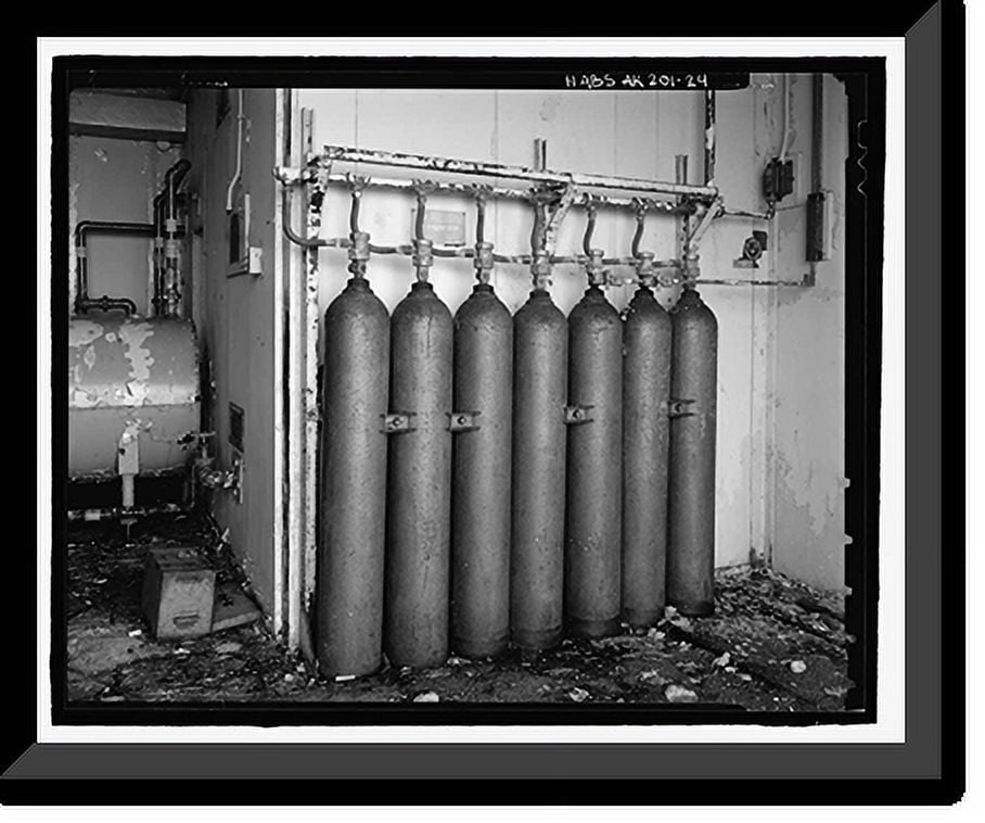 Historic Framed Print, POW-3 Distant Early Warning Line Station, Bullen ...