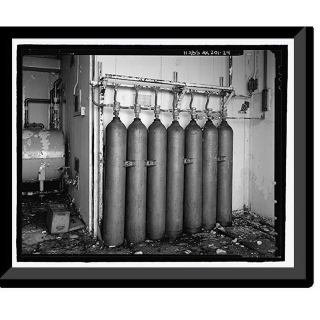 Historic Framed Print, POW-3 Distant Early Warning Line Station, Bullen ...