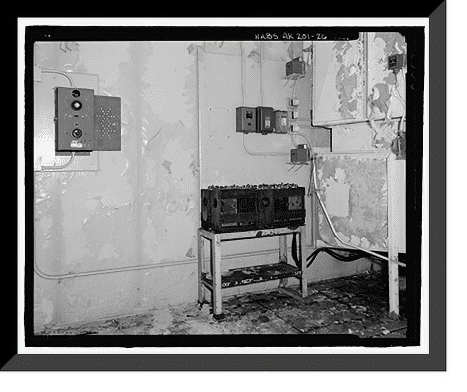 Historic Framed Print, POW-3 Distant Early Warning Line Station, Bullen ...