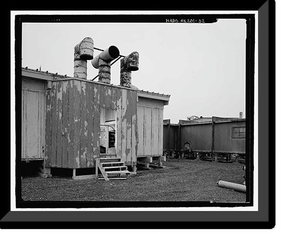 Historic Framed Print, POW-3 Distant Early Warning Line Station, Bullen ...