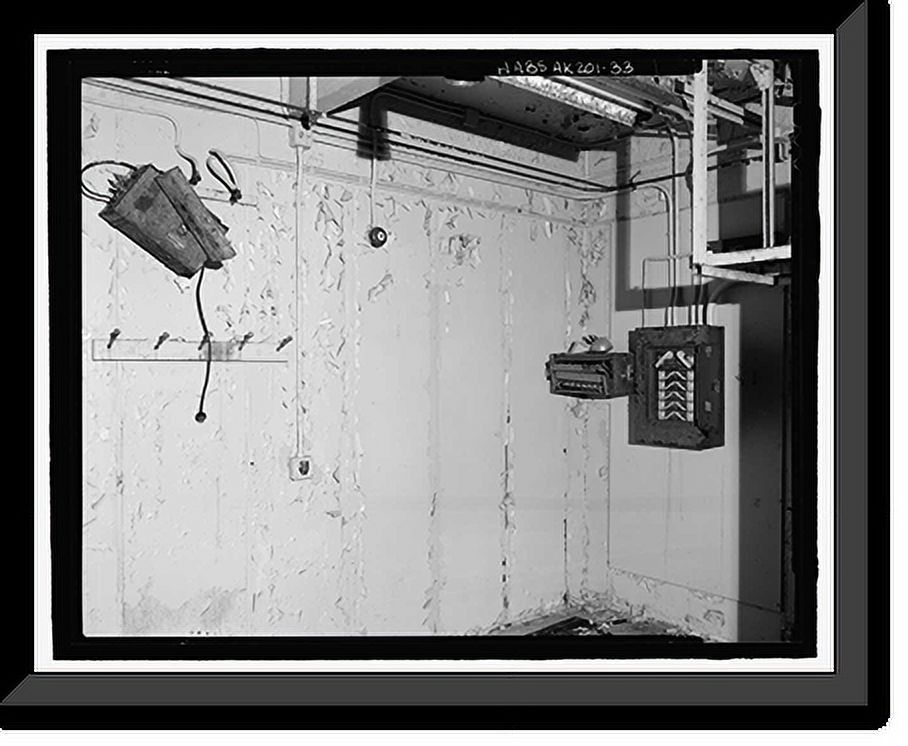 Historic Framed Print, POW-3 Distant Early Warning Line Station, Bullen ...