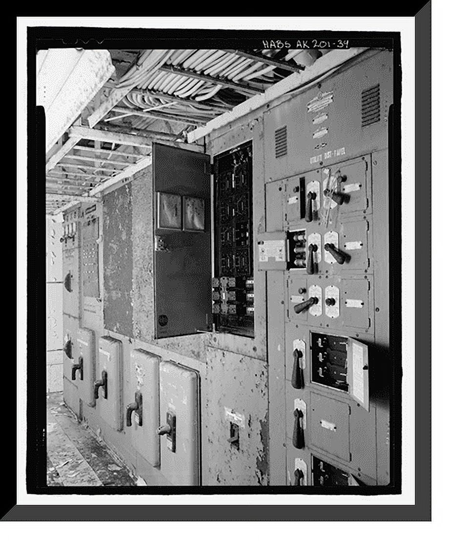 Historic Framed Print, POW-3 Distant Early Warning Line Station, Bullen ...