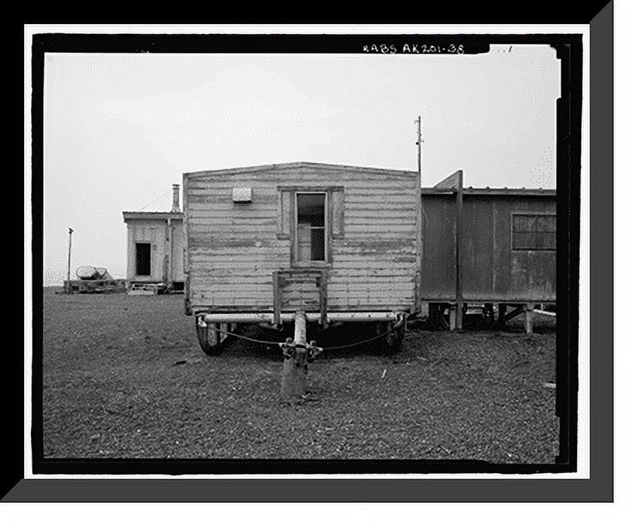 Historic Framed Print, POW-3 Distant Early Warning Line Station, Bullen ...