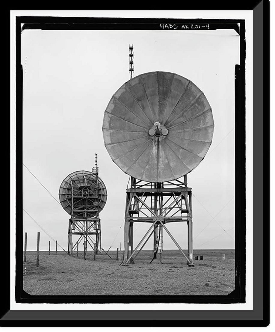 Historic Framed Print, POW-3 Distant Early Warning Line Station, Bullen ...