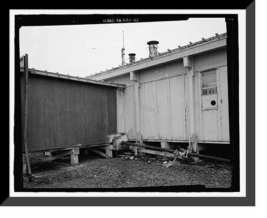 Historic Framed Print, POW-3 Distant Early Warning Line Station, Bullen ...