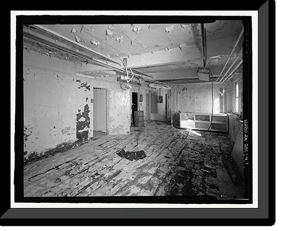 Historic Framed Print, POW-3 Distant Early Warning Line Station, Bullen ...