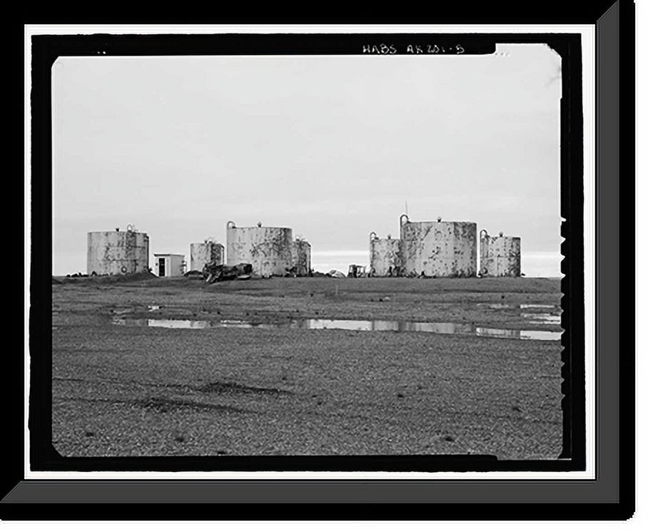 Historic Framed Print, POW-3 Distant Early Warning Line Station, Bullen ...