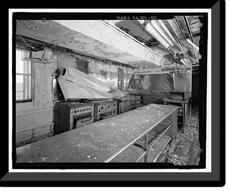 Historic Framed Print, POW-3 Distant Early Warning Line Station, Bullen ...