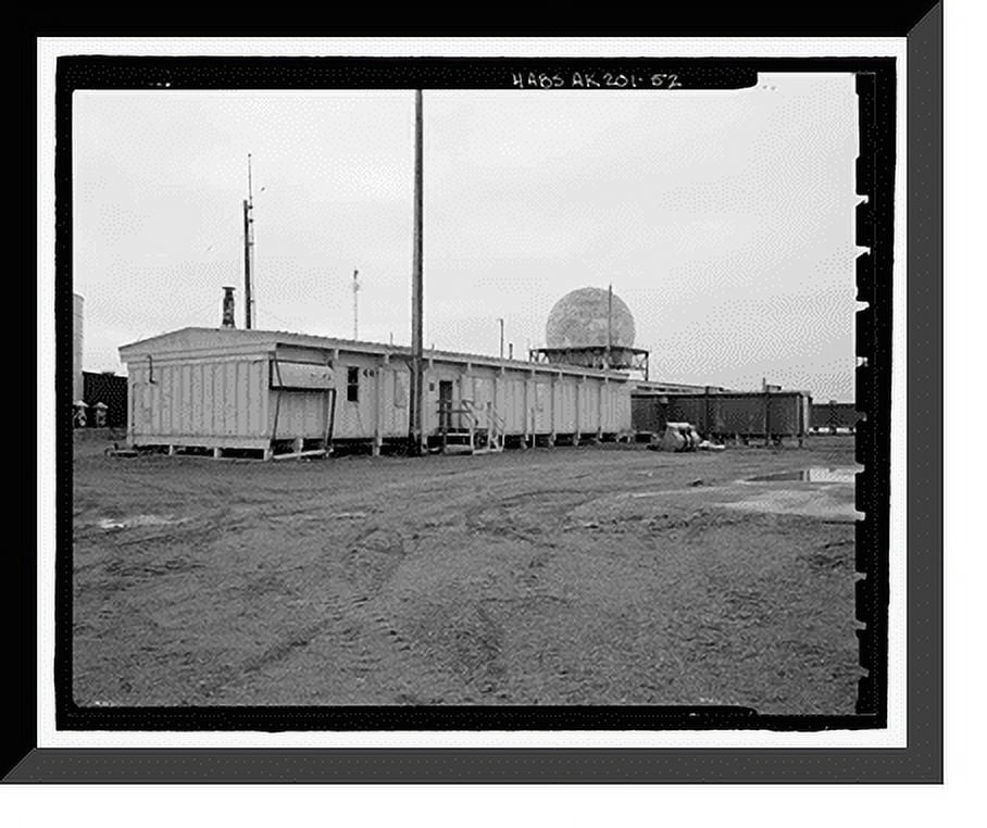 Historic Framed Print, POW-3 Distant Early Warning Line Station, Bullen ...