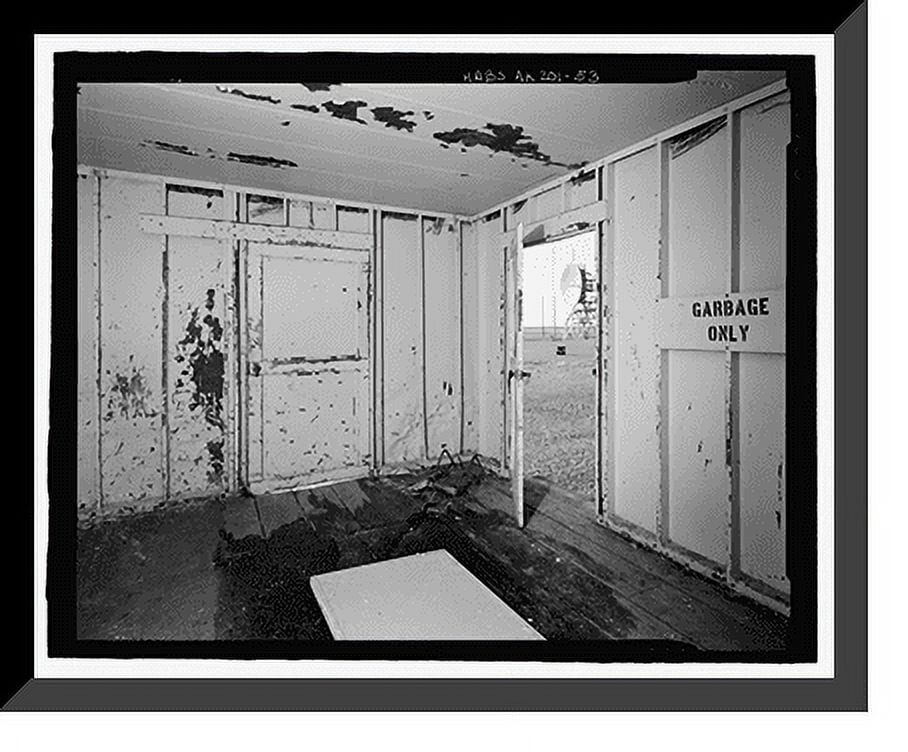 Historic Framed Print, POW-3 Distant Early Warning Line Station, Bullen ...