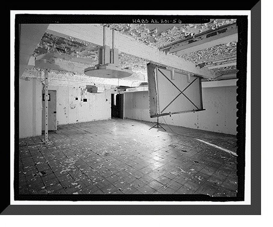 Historic Framed Print, POW-3 Distant Early Warning Line Station, Bullen ...