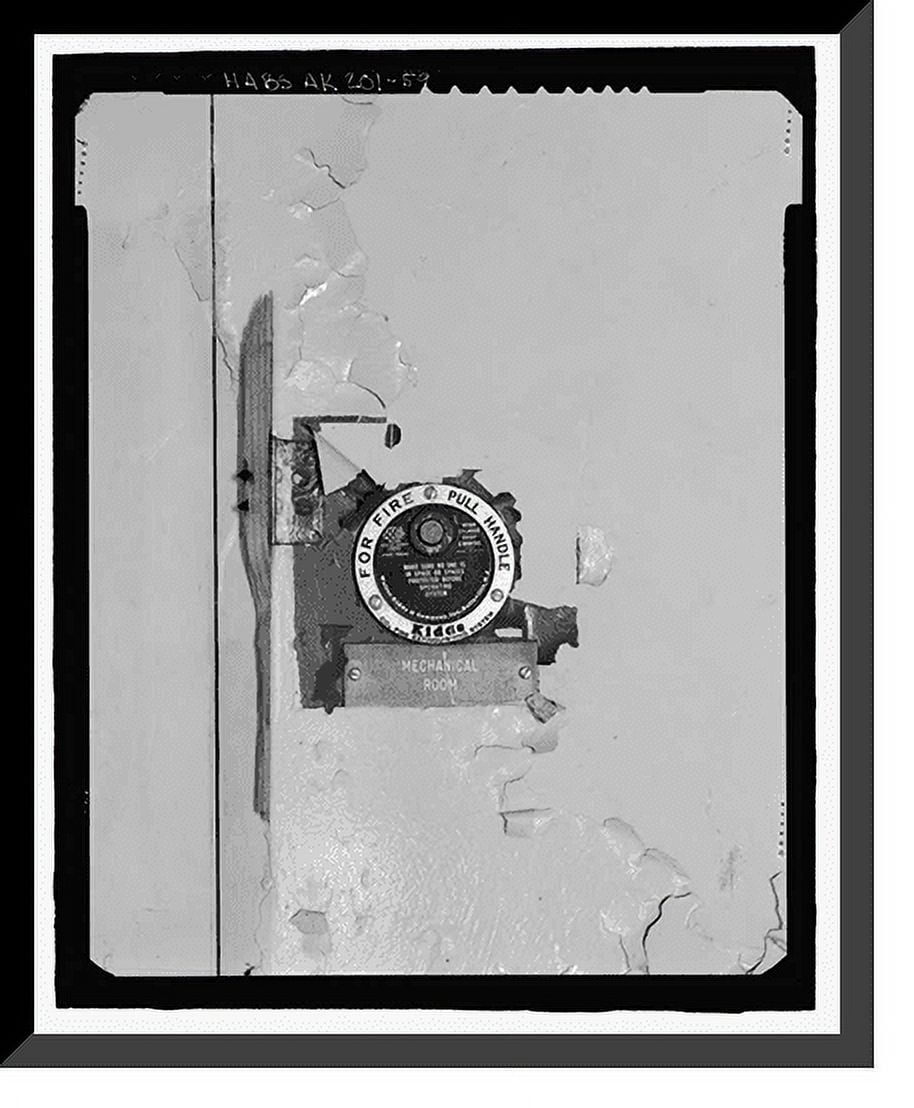 Historic Framed Print, POW-3 Distant Early Warning Line Station, Bullen ...