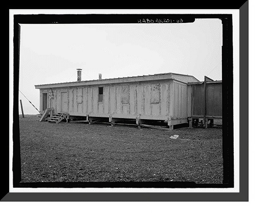 Historic Framed Print, POW-3 Distant Early Warning Line Station, Bullen ...