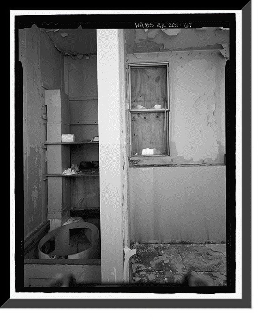 Historic Framed Print, POW-3 Distant Early Warning Line Station, Bullen ...