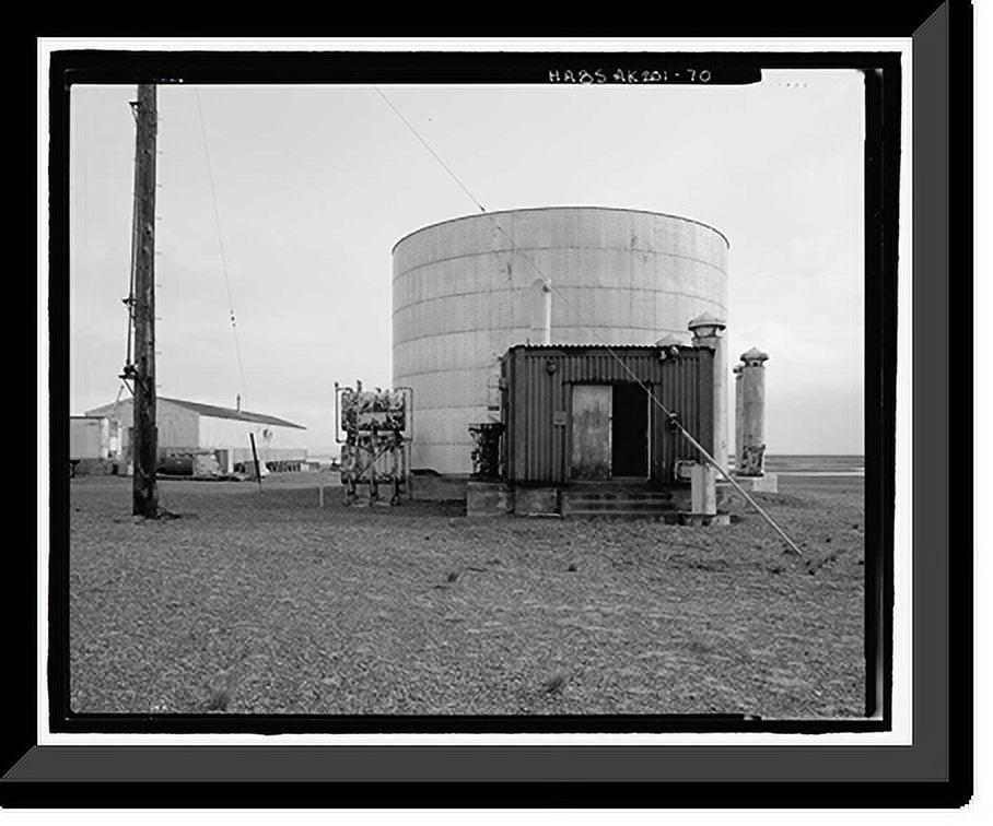 Historic Framed Print, POW-3 Distant Early Warning Line Station, Bullen ...