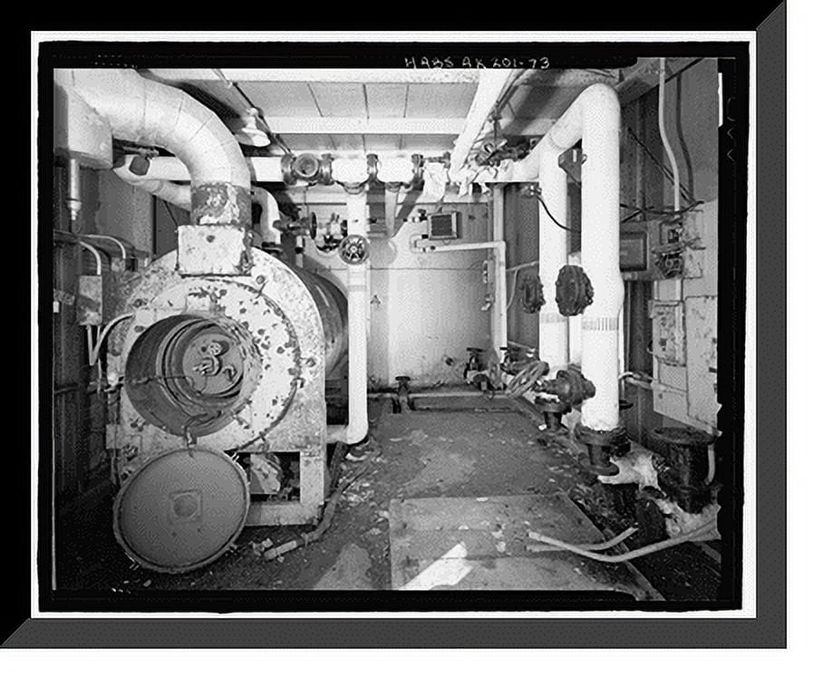 Historic Framed Print, POW-3 Distant Early Warning Line Station, Bullen ...