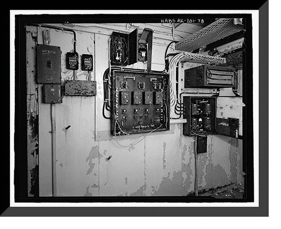 Historic Framed Print, POW-3 Distant Early Warning Line Station, Bullen ...