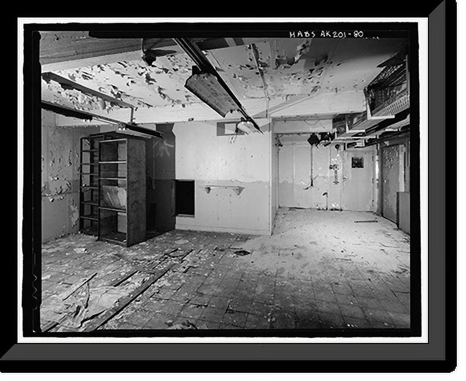 Historic Framed Print, POW-3 Distant Early Warning Line Station, Bullen ...