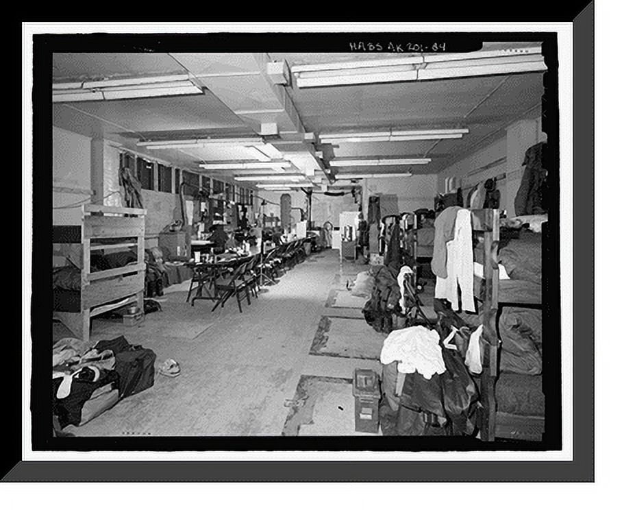 Historic Framed Print, POW-3 Distant Early Warning Line Station, Bullen ...