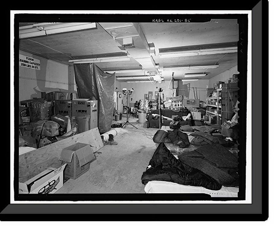 Historic Framed Print, POW-3 Distant Early Warning Line Station, Bullen ...