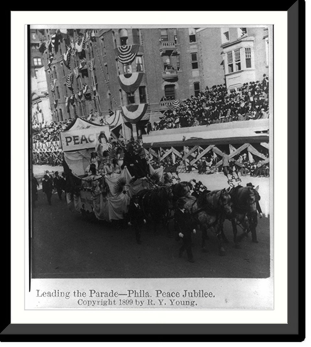 Historic Framed Print, Pa. - Phila. - Peace Jubilee Parade, 1899: Peace ...