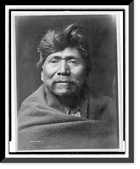 Historic Framed Print, Pachilawa. Walapai chief, 17-7/8" x 21-7/8 ...