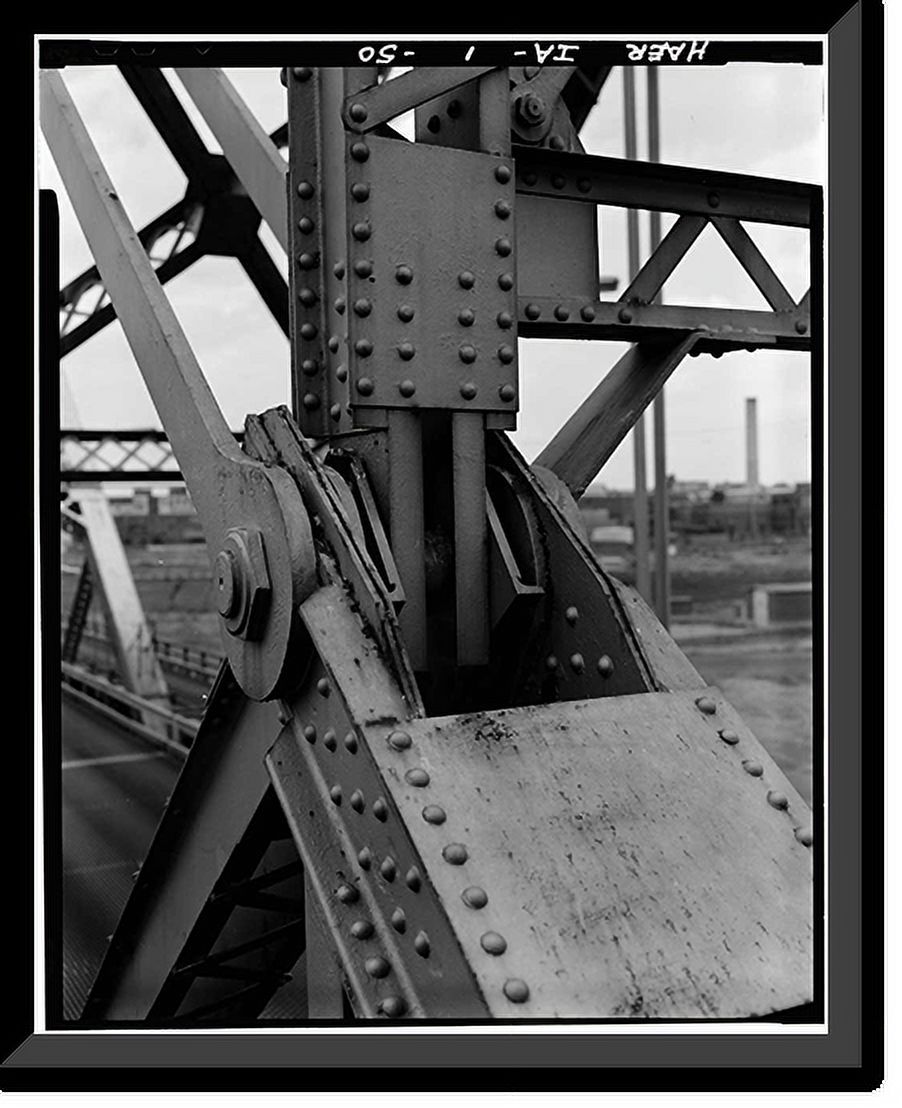 Historic Framed Print, Pacific Shortline Bridge, U.S. Route 20 ...