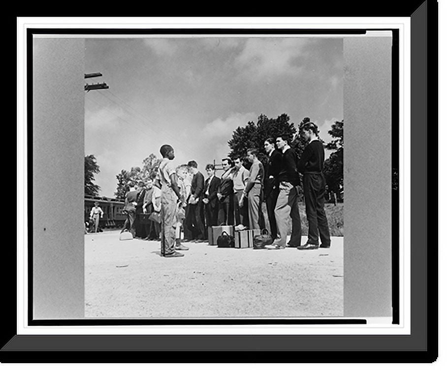 Historic Framed Print, Parris Island, South Carolina. U.S. Marine Corps ...