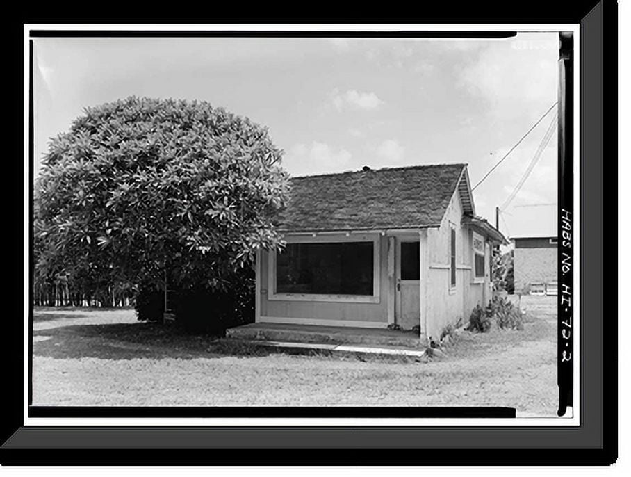 Historic Framed Print, Paschoal Craft Building, Moloka'i Island ...
