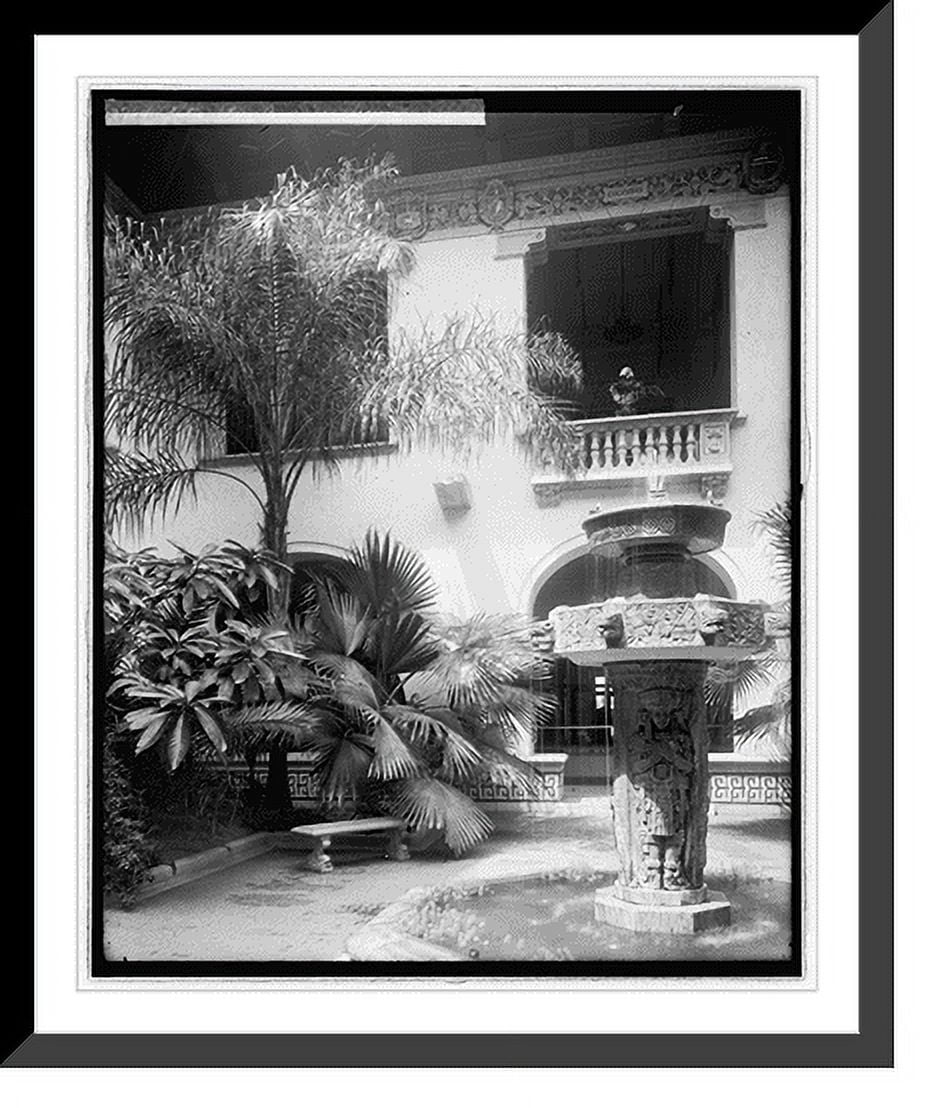 Historic Framed Print, Patio, Auditorium, Pan Am. Union, [Washington, D ...