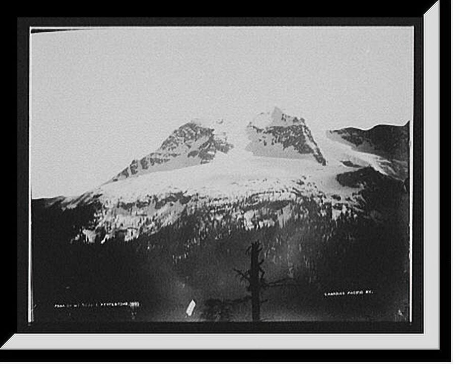 Historic Framed Print, Peak of Mt. Begbie Revelstoke, B.C., Canadian ...